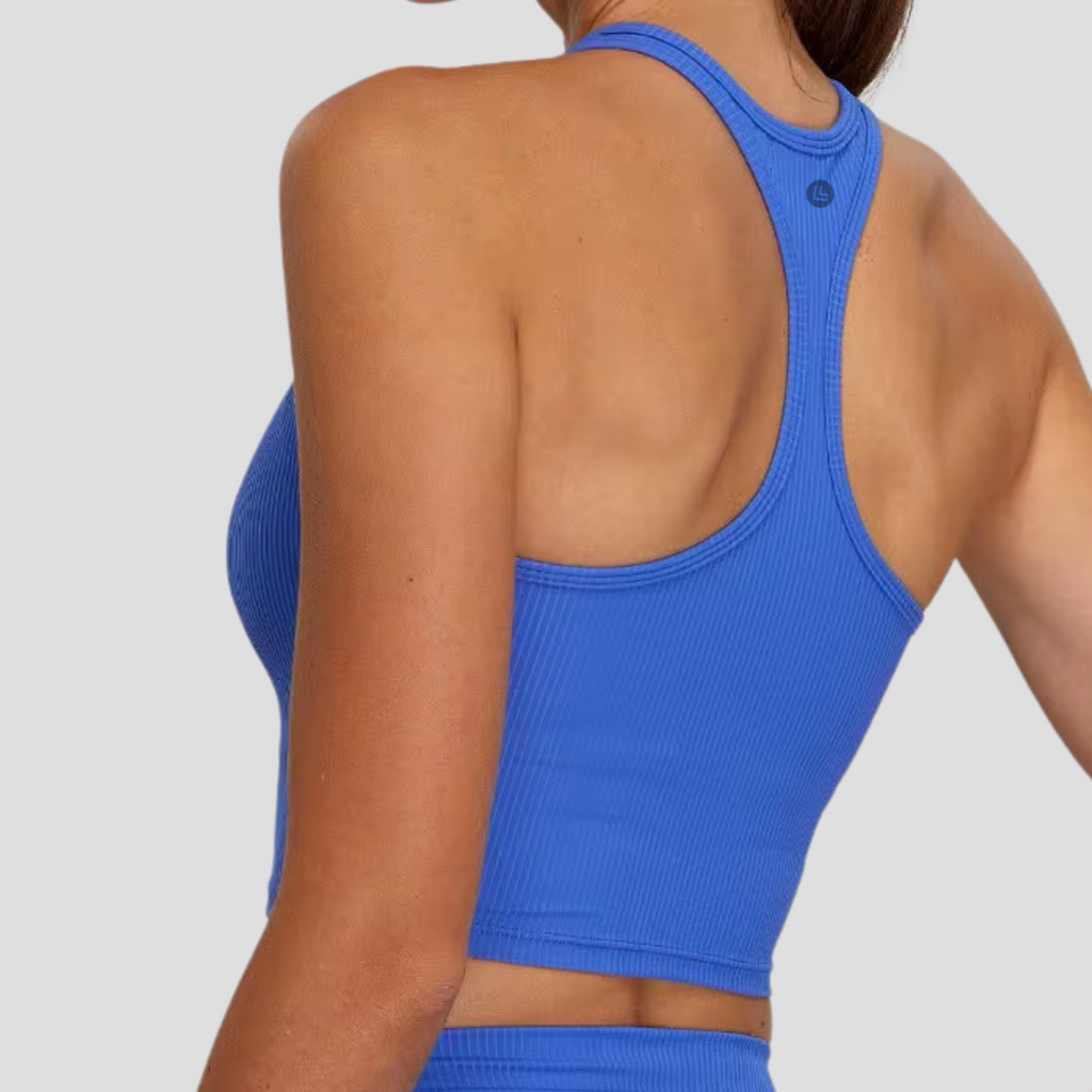 Soft Ribbed Tank - Royal Blue – With Attitude Activewear